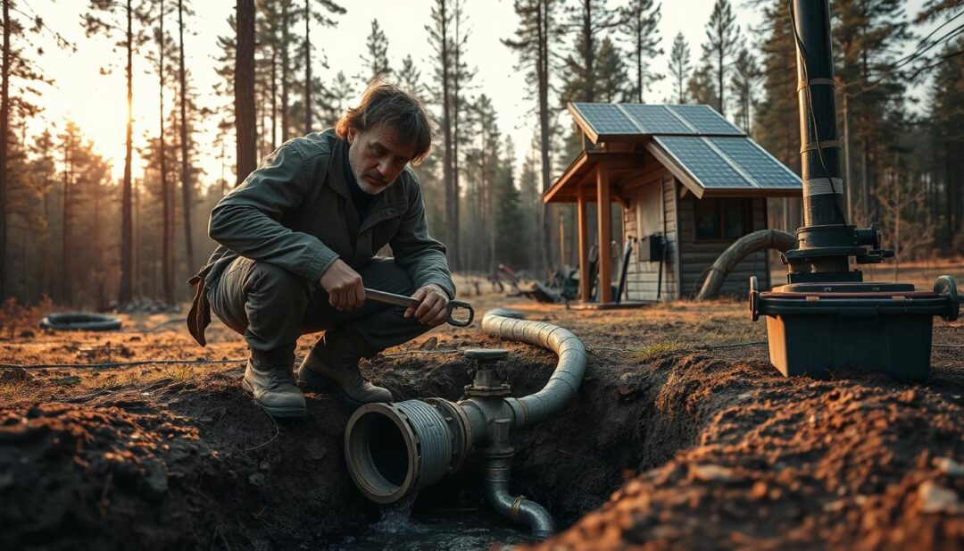 Building an Off-Grid Water System from a Creek